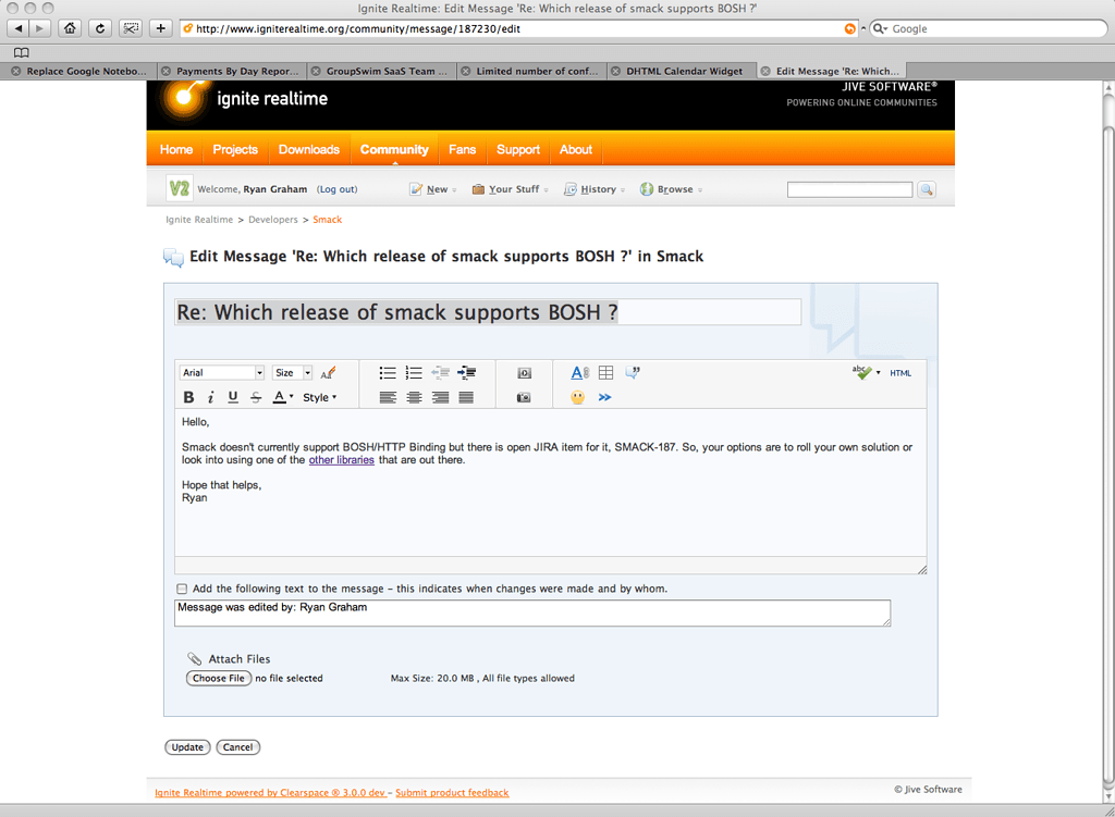 Spark Web times out - SparkWeb - Ignite Realtime Community Forums