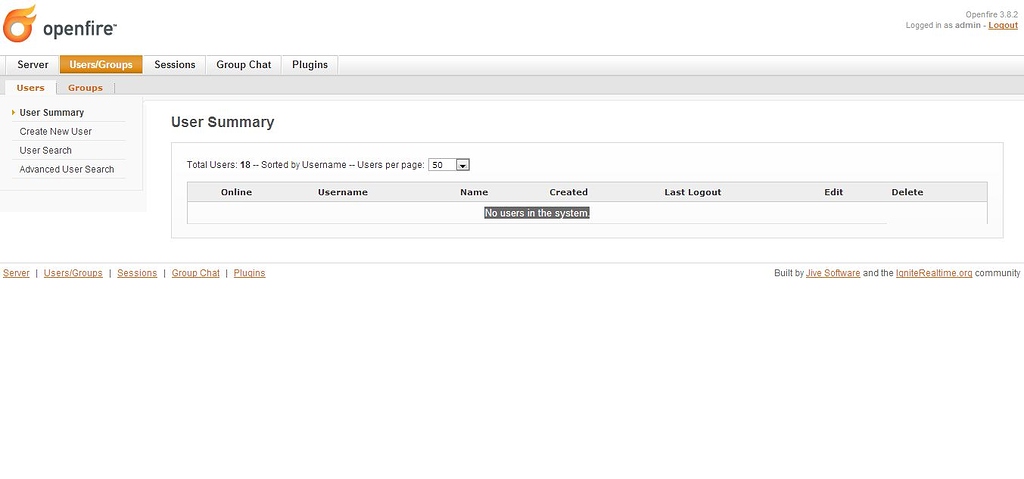 Openfire has stopped accepting logins - Openfire Support - Ignite Realtime Community Forums