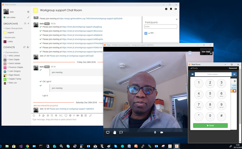 Pàdé 0.9.0 released - Ignite Realtime Blogs - Ignite Realtime Community ...