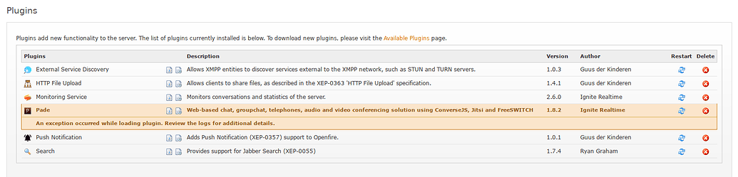 Openfire 4.9.0 release! - Ignite Realtime Blogs - Ignite Realtime Community Forums
