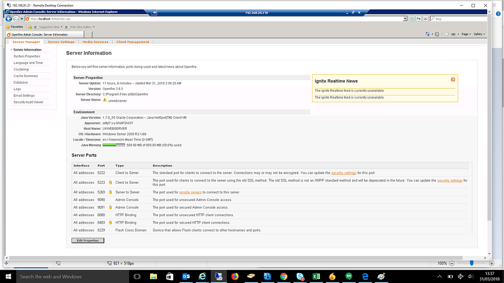 Cannot login to Chat Rooms - Openfire Plugins - Ignite Realtime Community Forums