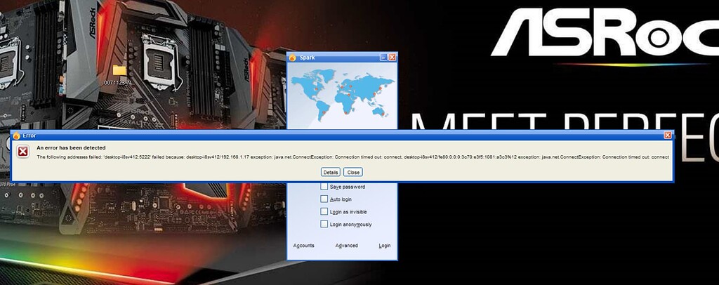 Spark new user cannot connect to server - Spark Support - Ignite Realtime Community Forums